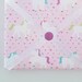 Unicorn Memory Board Light Pink Pin Board Hearts Fabric Ribbon Board ...