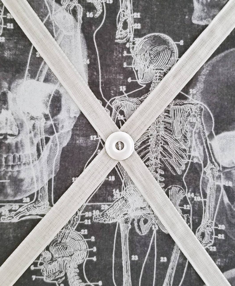 Skeleton Memo Board - Xray Vision Board - Anatomy Wall Organizer ...