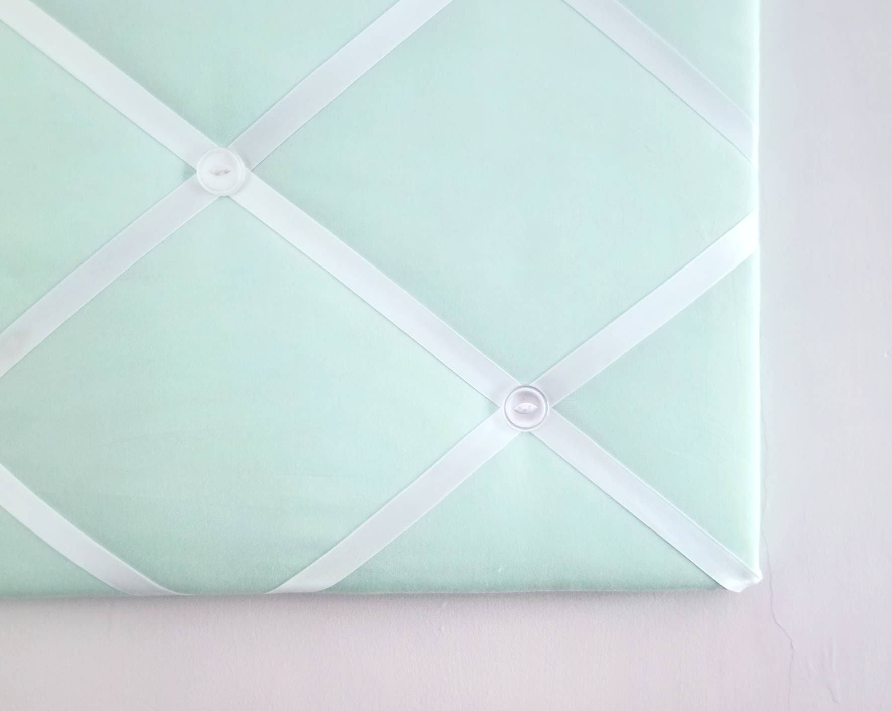 Mint Green Memory Board - Light Green Pin Board - Pastel Green Vision ...