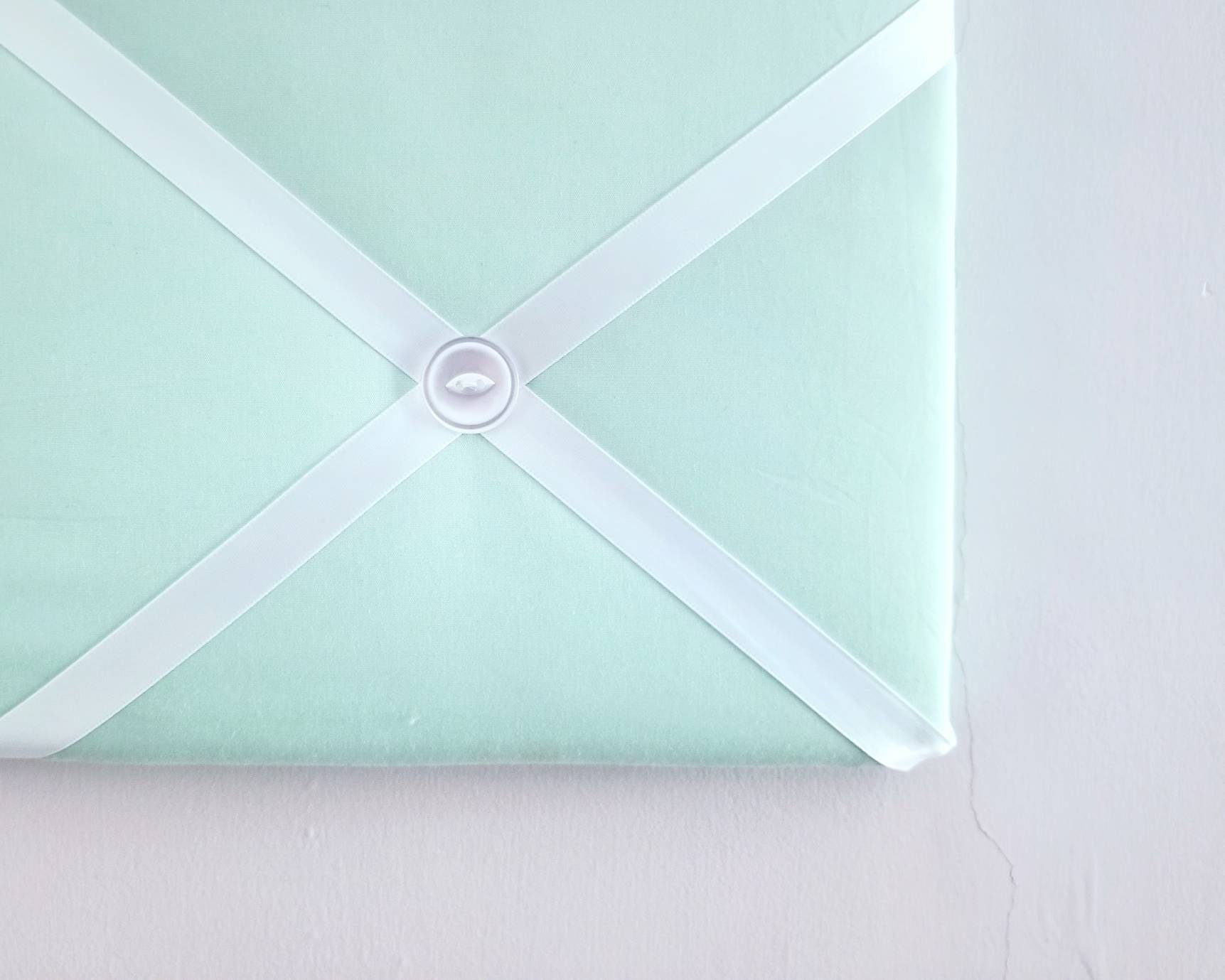 Mint Green Memory Board - Light Green Pin Board - Pastel Green Vision ...