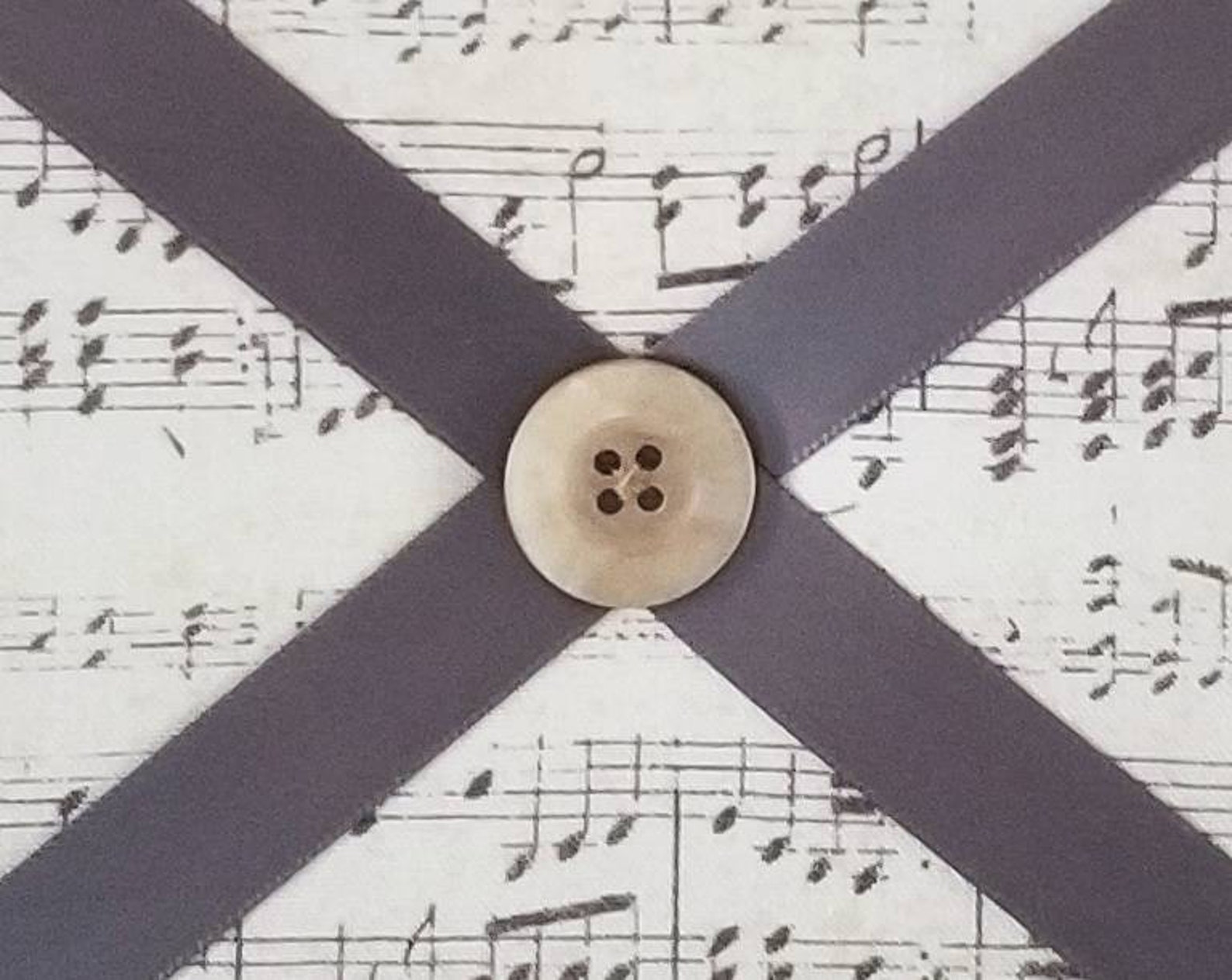 Music Notes Memory Board Vintage Pin Board Cream Fabric | Etsy