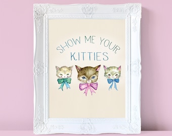 Show Me Your Kitties - Etsy