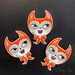 Devil Cat Sticker Halloween Cat Spooky Cat Artist Sticker Dirty Lola ...