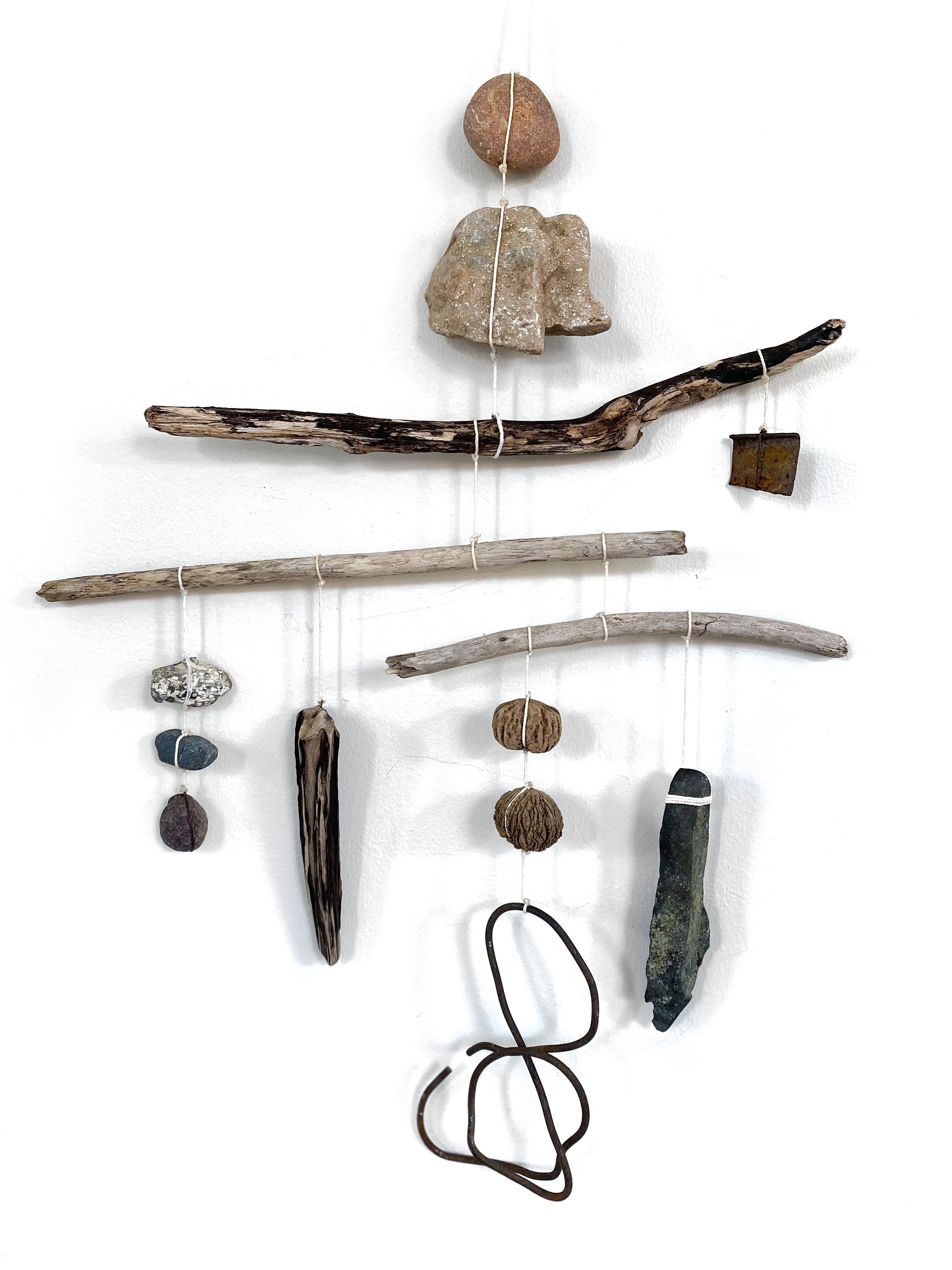 021 Nature Mobile / Stone Wall Hanging - Etsy