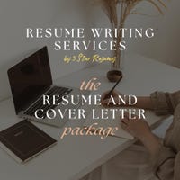 Resume Cover Letter - Etsy