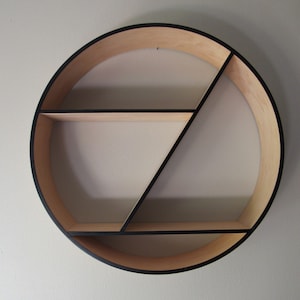 Large Round Shelving Unit| Floating Wall Shelf|modern Circular Shelf ...