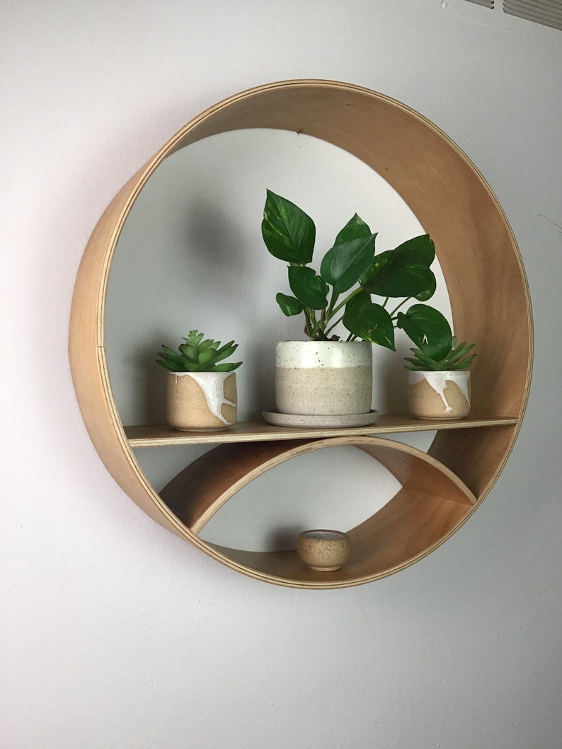 Shelving Storage & Organization Floating Handcrafted Wall Shelf Asian ...