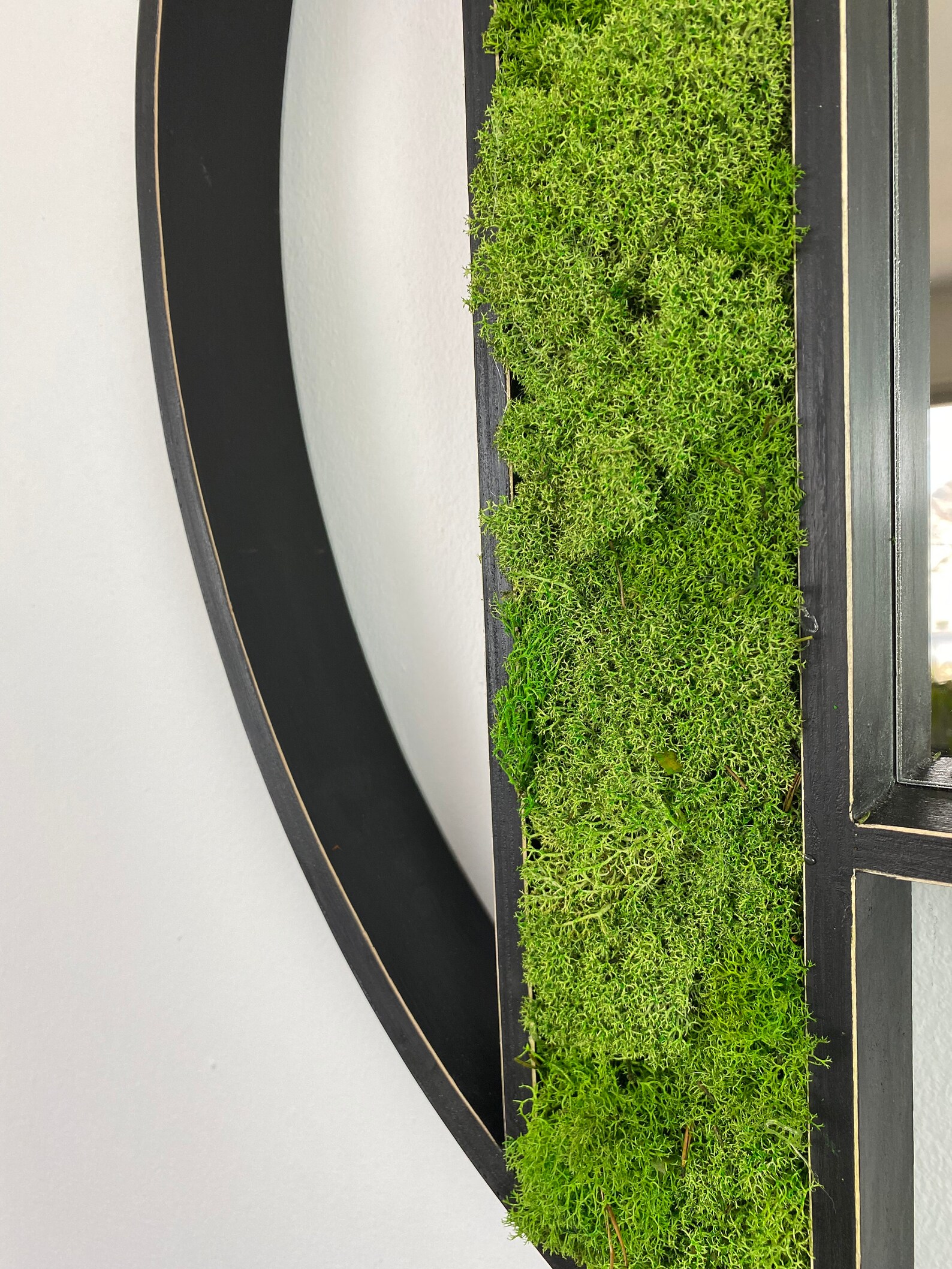 Moss Mirror Wall Decor Living Room Mirror Office Wall Decor - Etsy