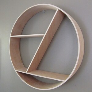 Large Round Shelving Unit| Floating Wall Shelf|modern Circular Shelf ...