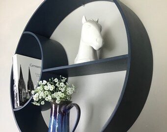 Half Moon Floating Shelf - Etsy UK