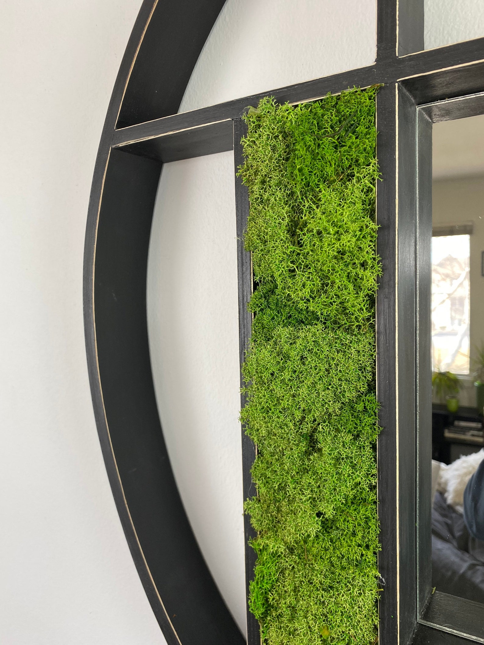 Moss Mirror Wall Decor Living Room Mirror Office Wall Decor - Etsy
