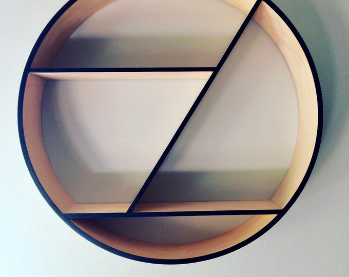 Large Round Shelving Unit| Floating Wall Shelf|modern Circular Shelf ...