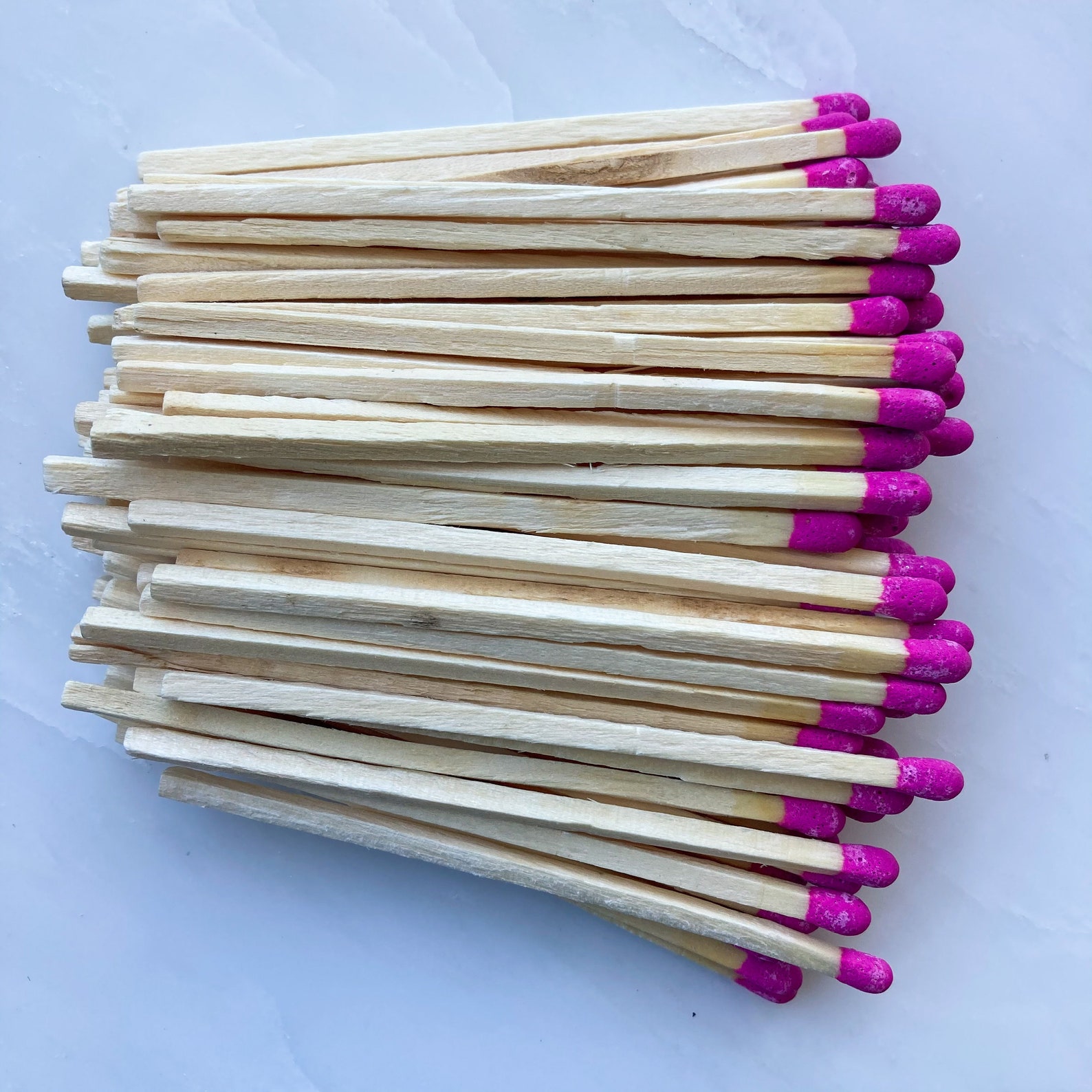 Refill Matchsticks Bundle of 100 Color Safety Matches to - Etsy