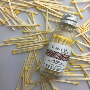 Match Bottle With Striker 60 Matches per Bottle 12 Matchstick Colors ...