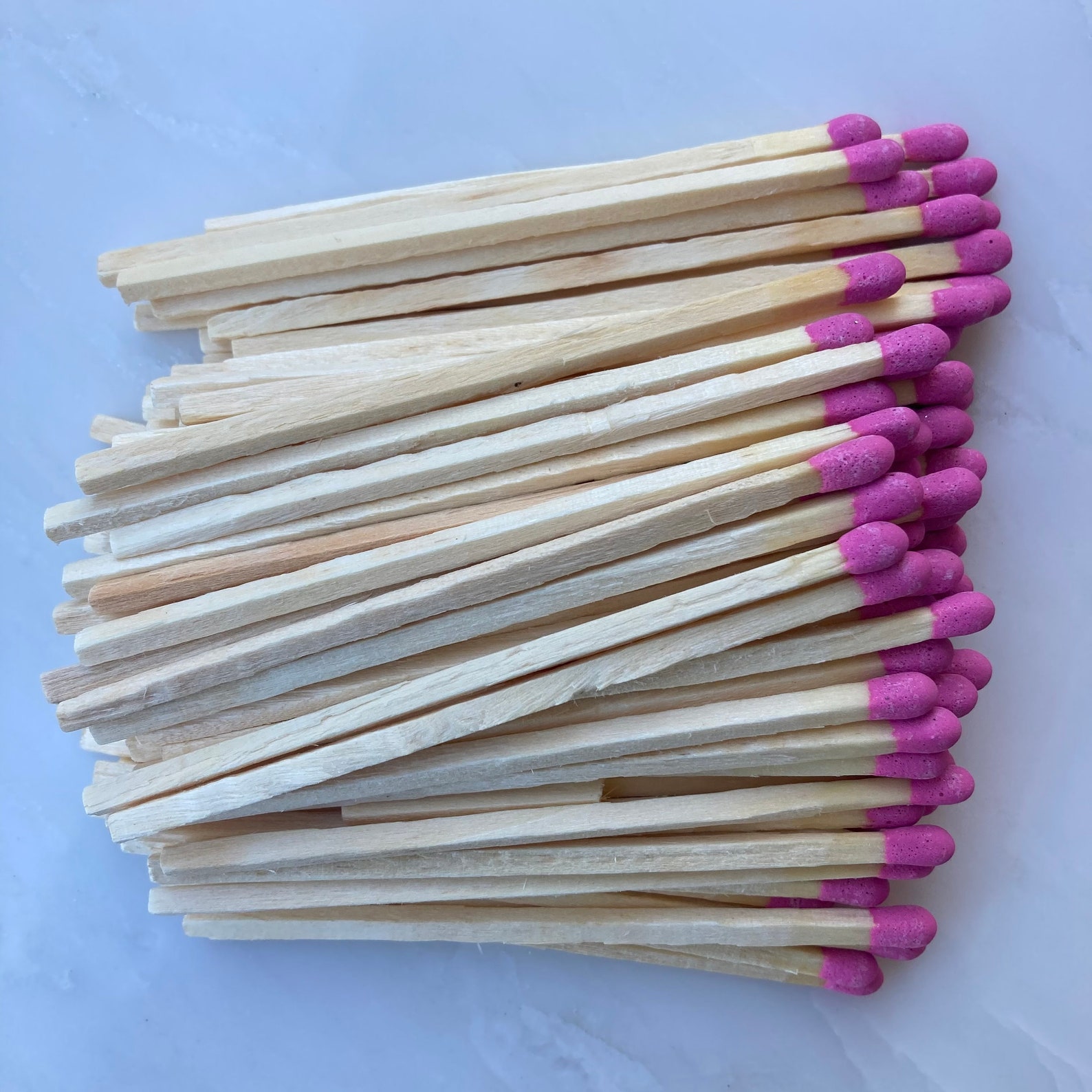 Refill Matchsticks Bundle of 100 Color Safety Matches to - Etsy