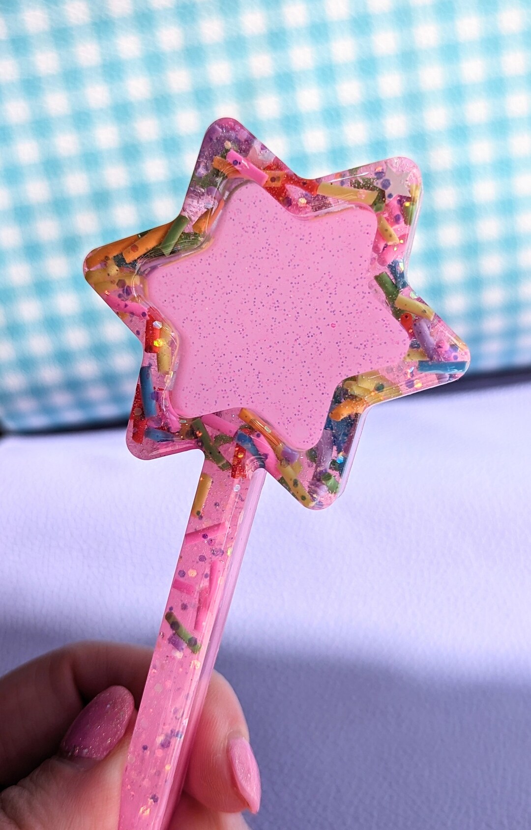 Resin Fairy Princess Wand | Handcrafted Magical Dress up Prop - Etsy