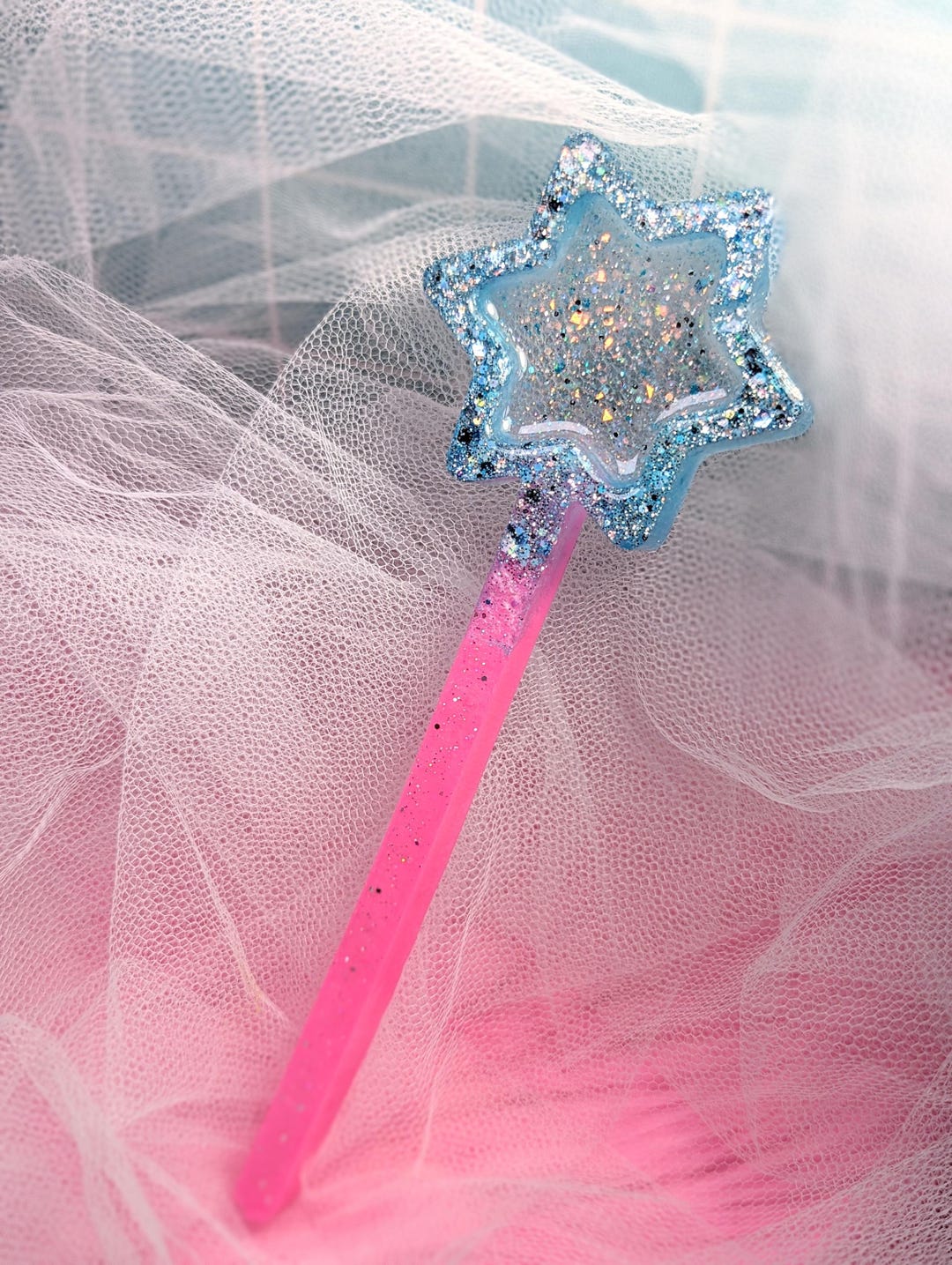 Pink Resin Fairy Princess Wand - Etsy