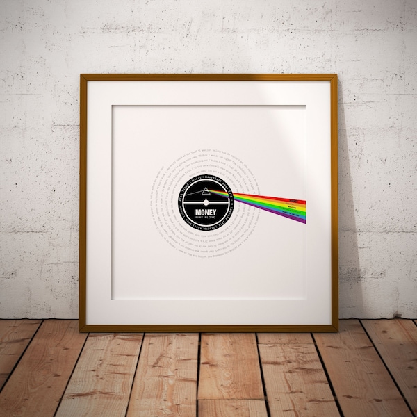 Pink Floyd Money Poster - Etsy