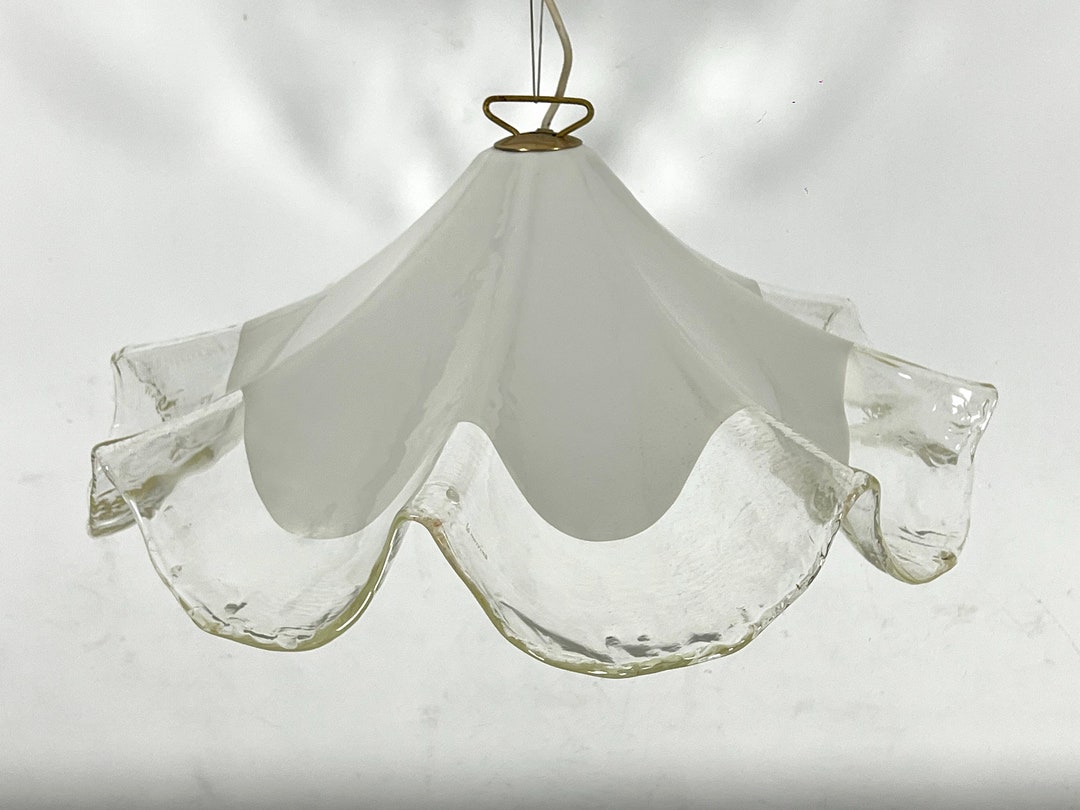 La Murrina, Vintage Large Murano Glass Chandelier From 70s - Etsy