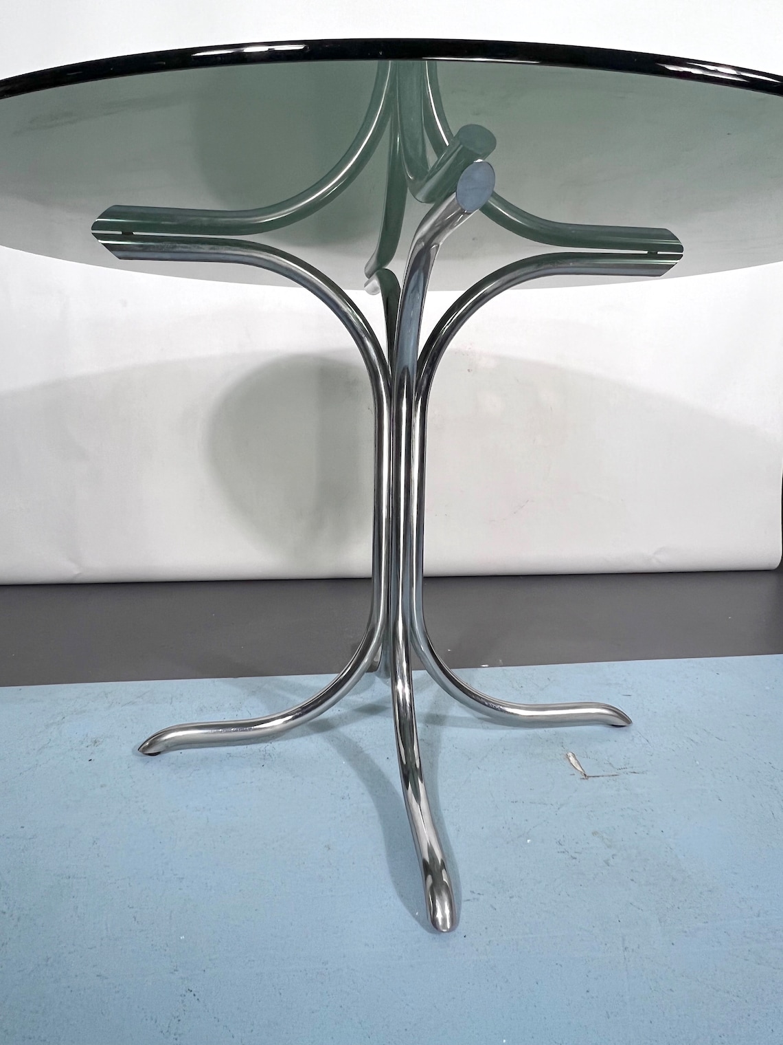 Vintage Space Age Dinner Table and Four Chairs in the Manner - Etsy