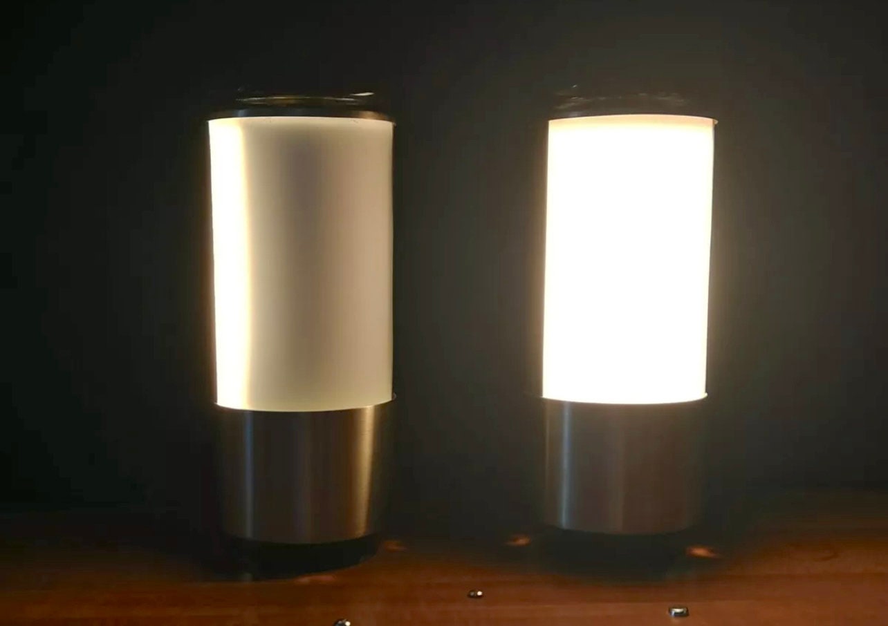 Mid-century Modern Pair of Rare Labeled Lumi Milano Table Lamps - Etsy