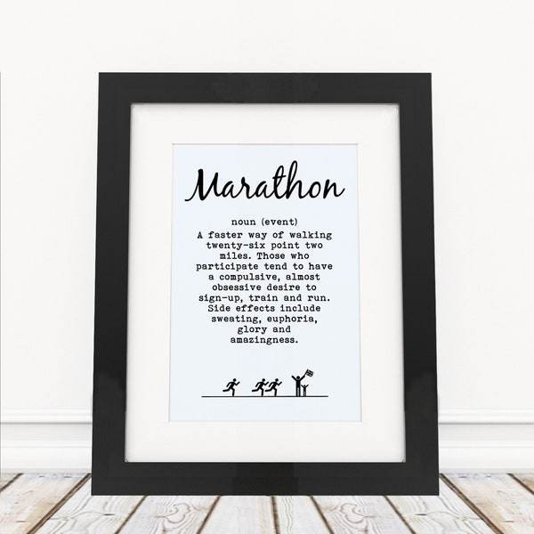 Marathon Gift - Etsy UK