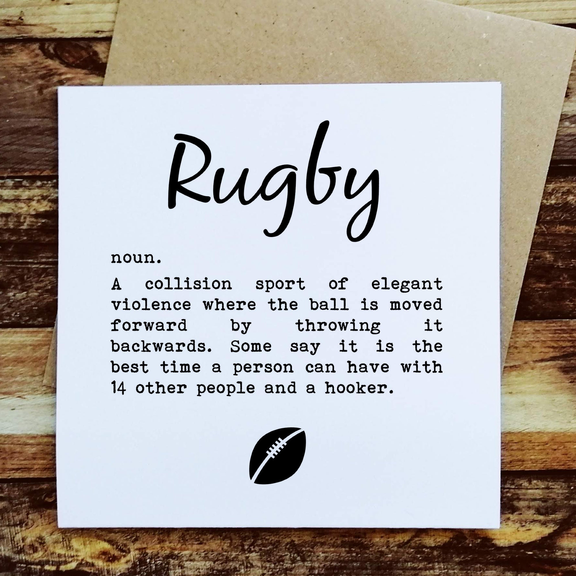 Rugby Dictionary Definition Rugby Gifts Rugby Player - Etsy UK