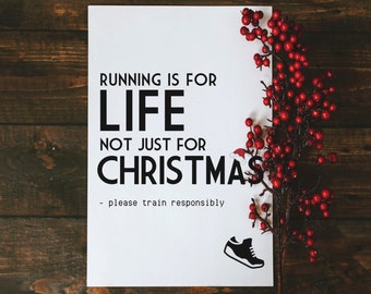 Card for Runner | Etsy