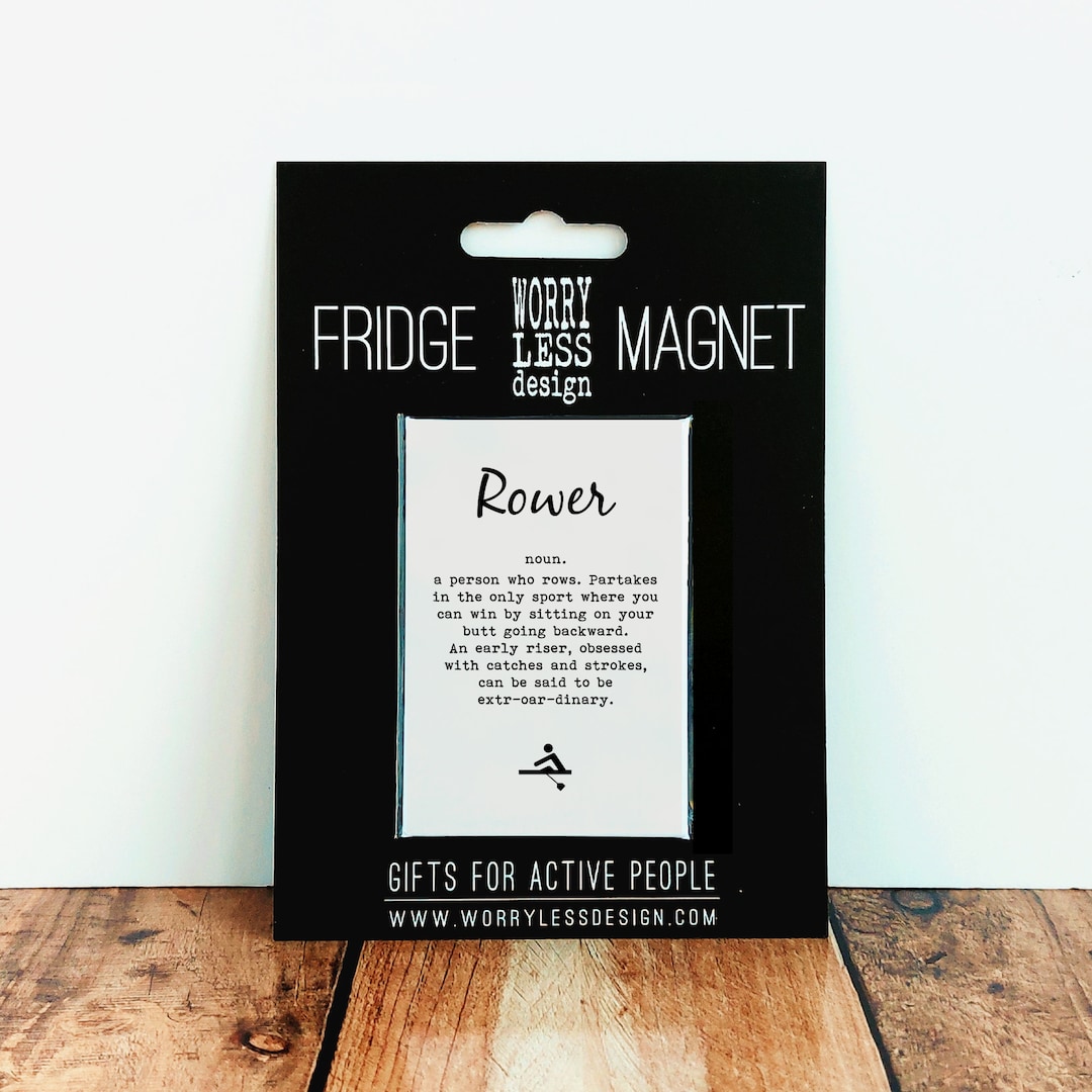 Rowing Gifts Rower Definition Fridge Magnet Rowing - Etsy