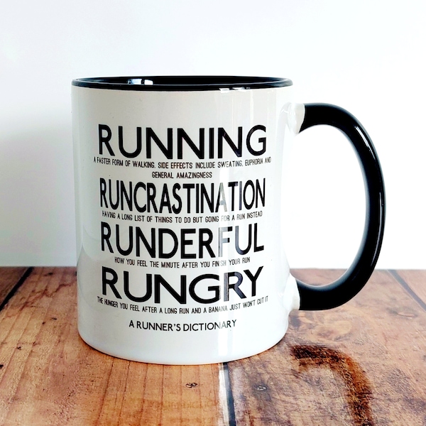 Funny Running Mug - Etsy