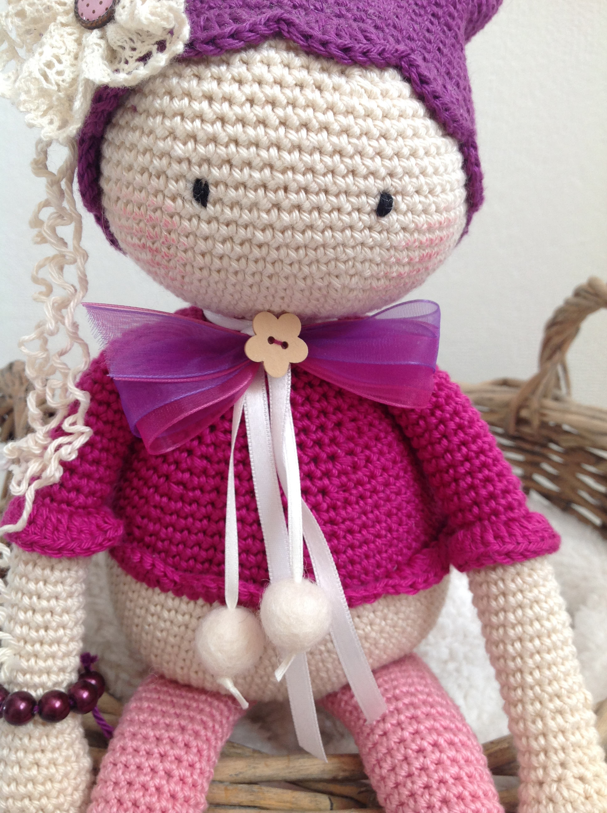 Crochet Doll /amigurumi Doll/ Rag Doll/ Nursery Decor/ Stuffed - Etsy