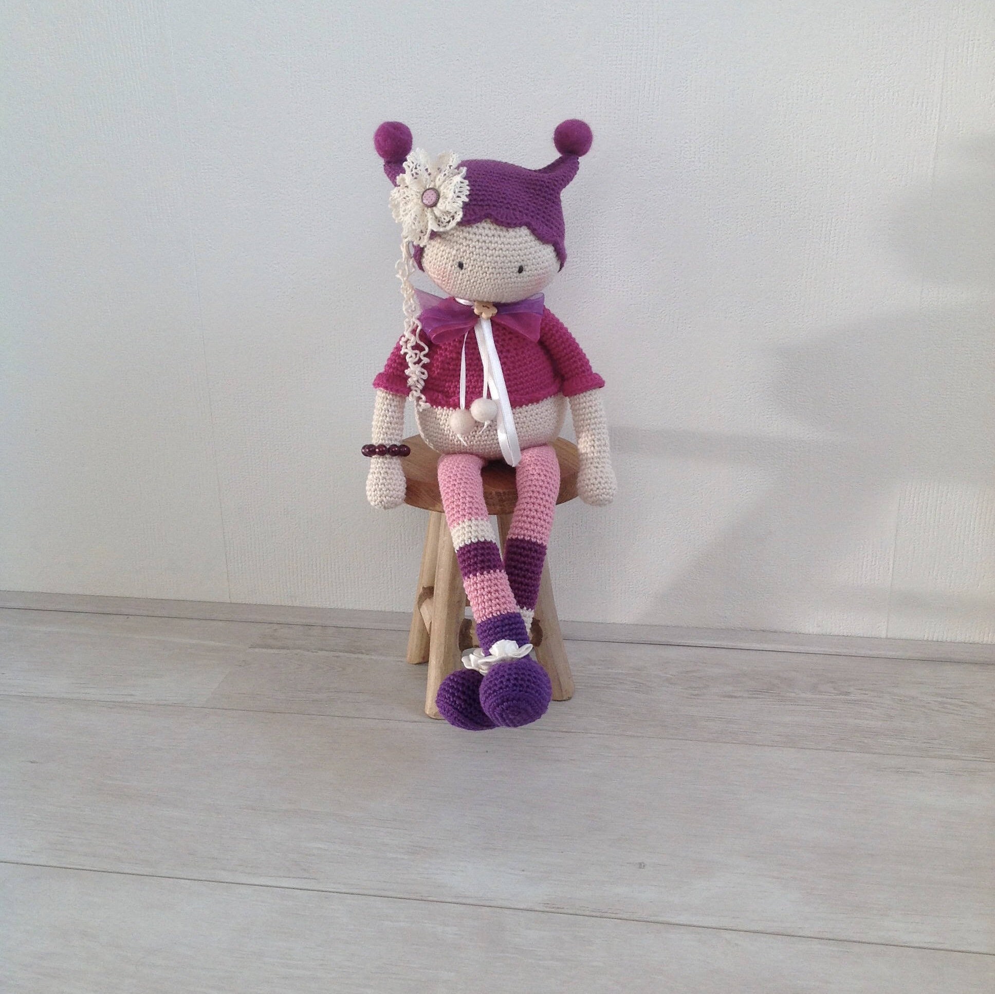 Crochet Doll /amigurumi Doll/ Rag Doll/ Nursery Decor/ Stuffed - Etsy