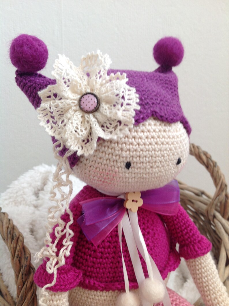 Crochet Doll /amigurumi Doll/ Rag Doll/ Nursery Decor/ Stuffed - Etsy