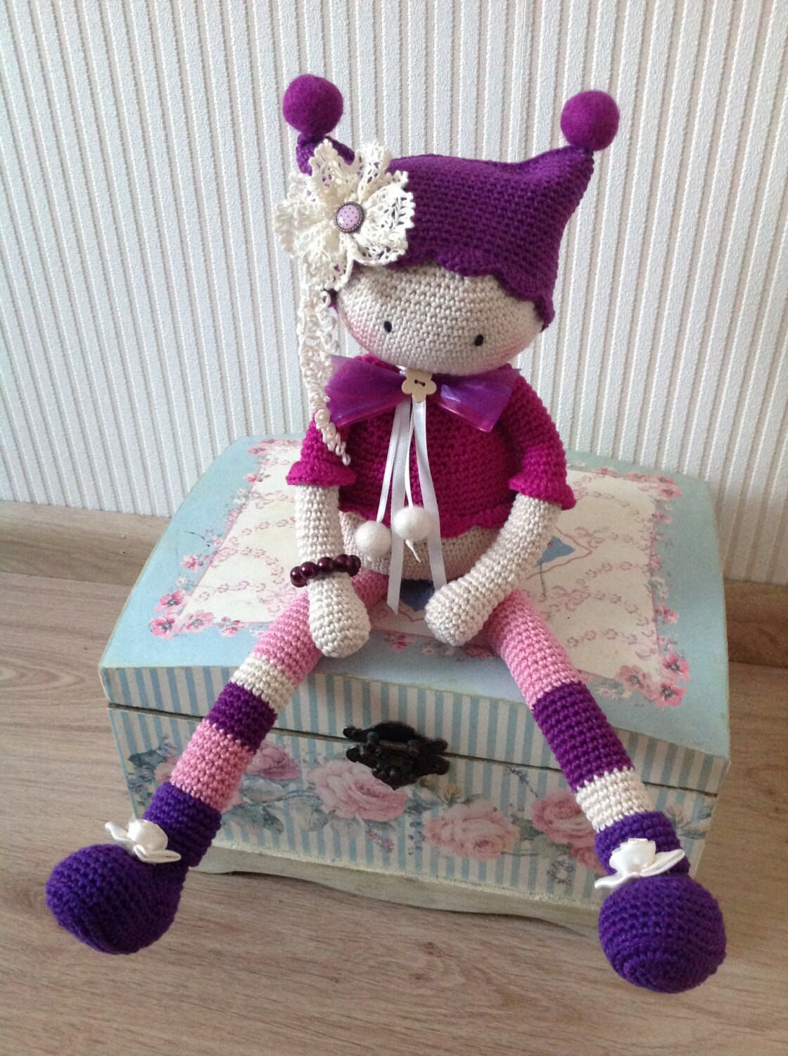 Crochet Doll /amigurumi Doll/ Rag Doll/ Nursery Decor/ Stuffed - Etsy