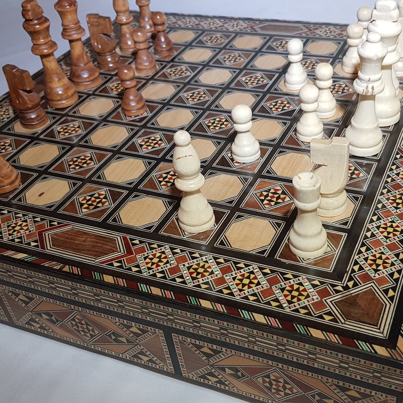 Vintage Chess Set Drawers - Etsy