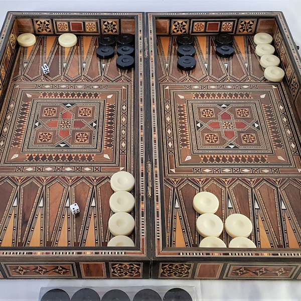 Persian Backgammon Set - Etsy