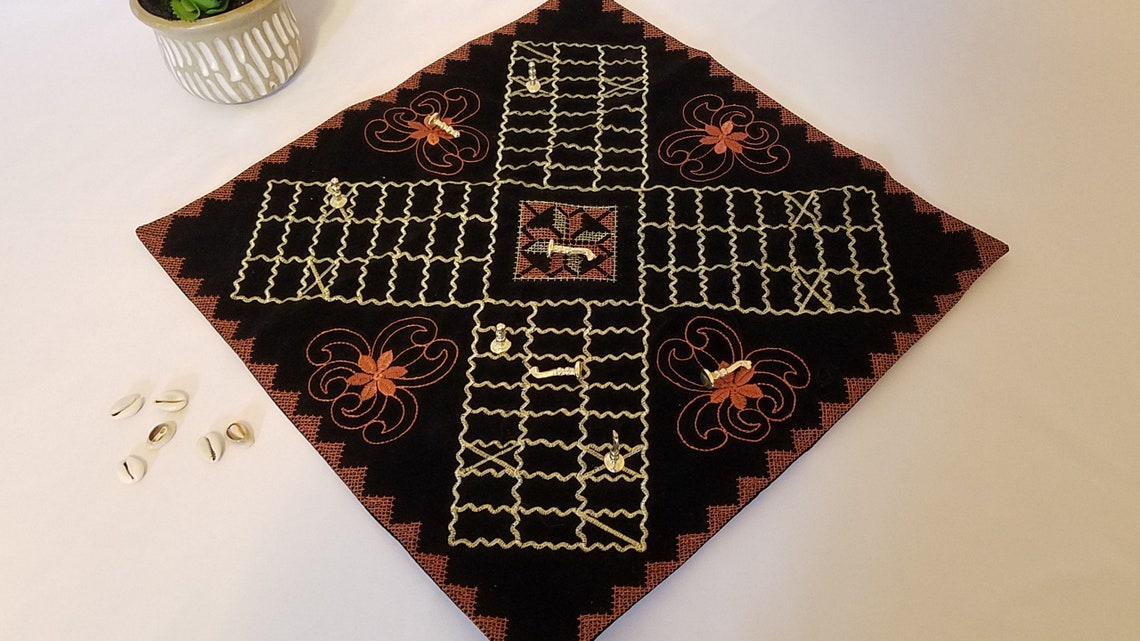 Barjis is a canvas board game beautifully embroidered on | Etsy