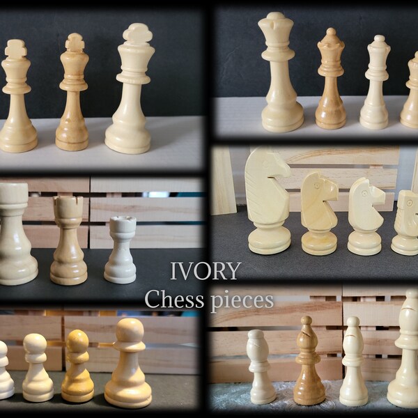 Chess Pieces - Etsy
