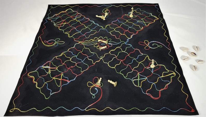 Barjis is a canvas board game beautifully embroidered on | Etsy