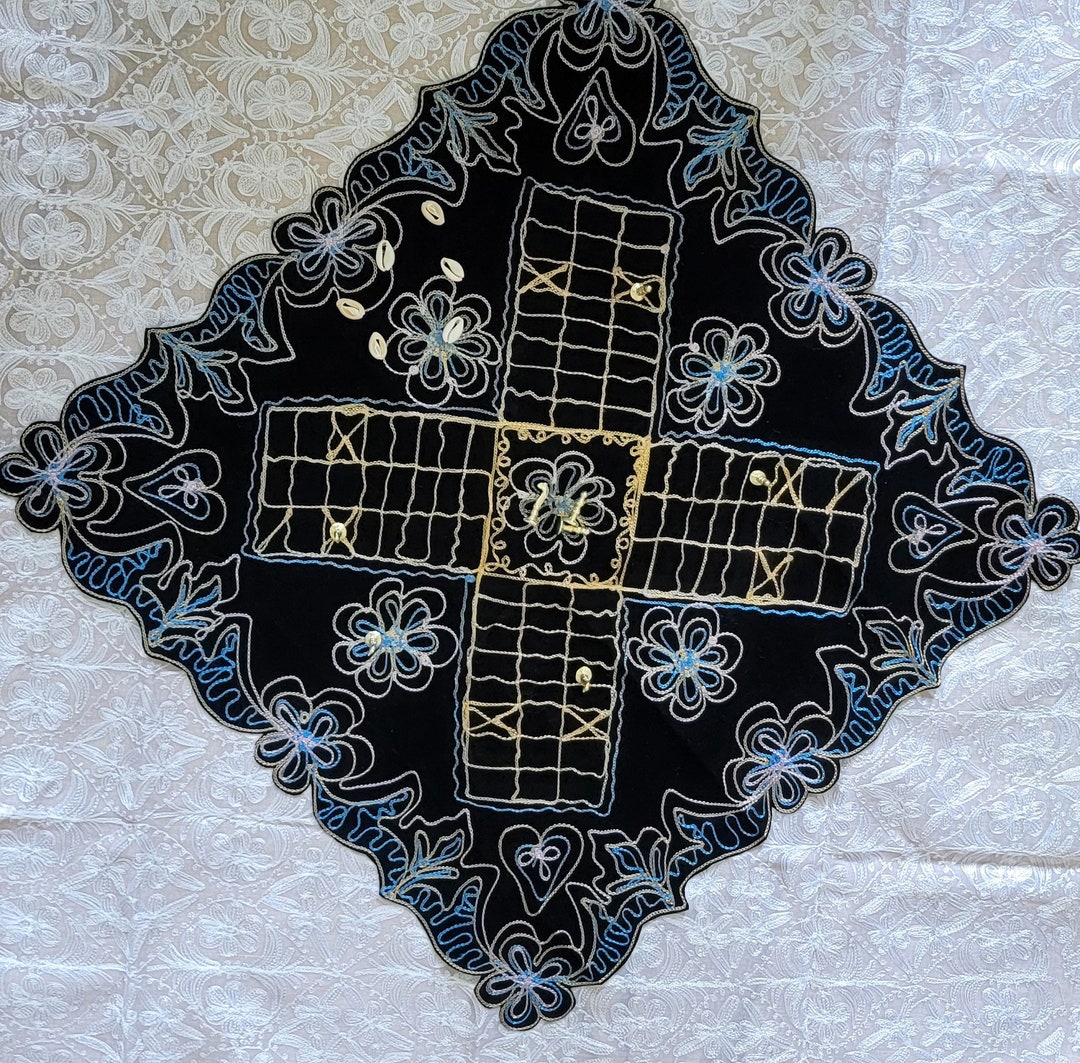 Barjis is Beautifully Embroidered Cloth Game, Black Velvet Floral ...
