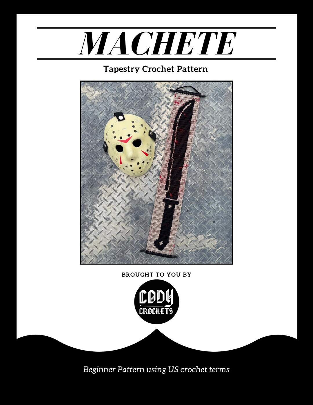 Machete Crochet Tapestry Pattern / Color Block / Written / Instructions ...