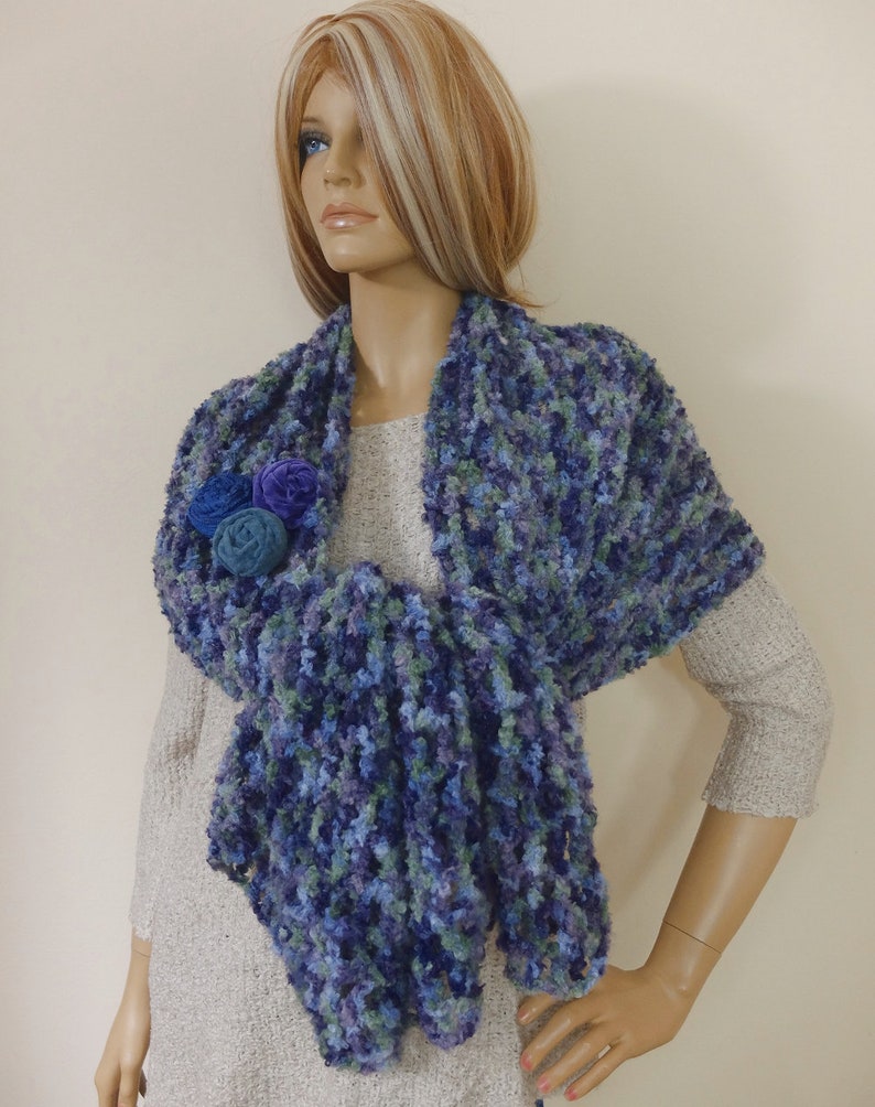 Womans Wrap, Flowers Shawl, Boho Shawl, Crochet Cape, Dressy Cover ...