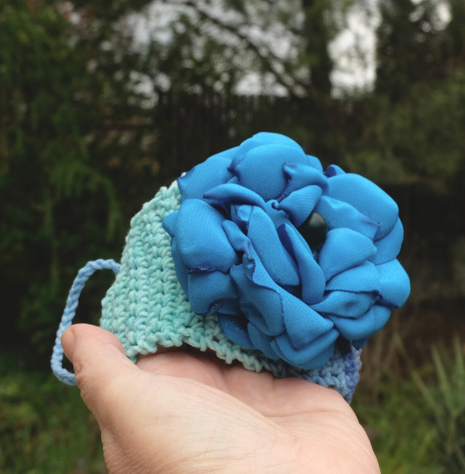 Flower Face Mask, Face Protector, Floral Face Cover, Reusable Washable ...