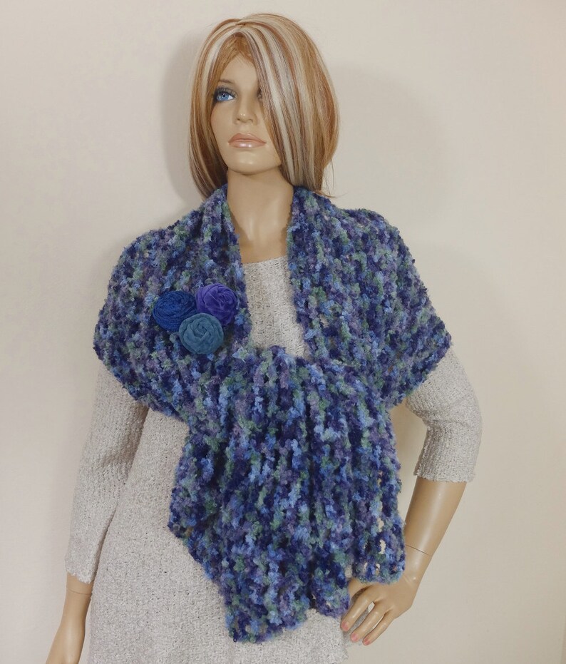 Womans Wrap, Flowers Shawl, Boho Shawl, Crochet Cape, Dressy Cover ...