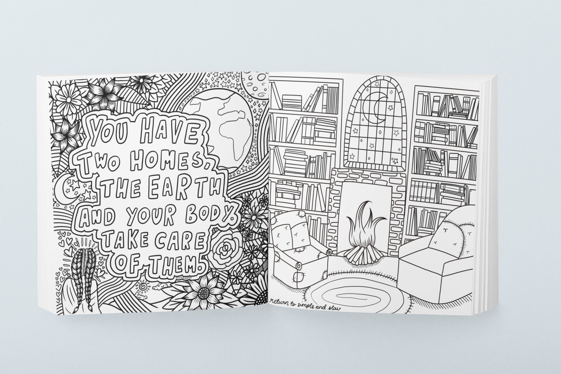 Calm Over Chaos Colouring Book - Etsy UK Calm Over Chaos Colouring Book - Etsy UK