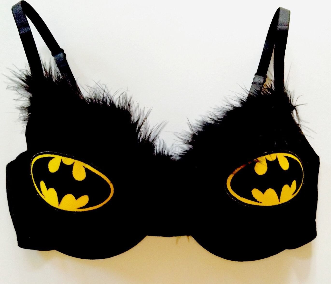 BATMAN BATGIRL Fancy Dress Rave Bra Clubwear Goth Dressing up - Etsy UK