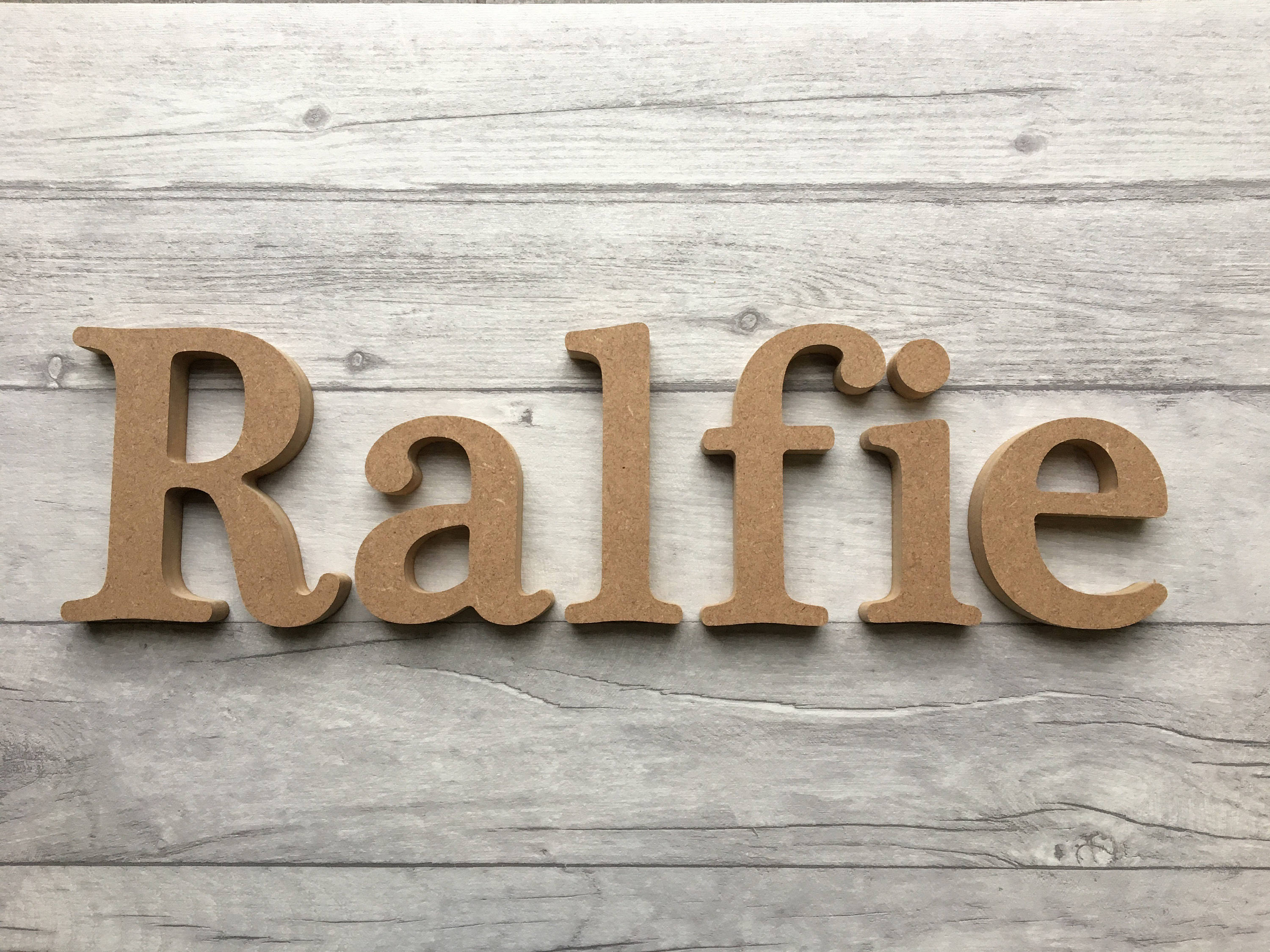 MDF Blank Letters Toy Box Letters - Etsy UK