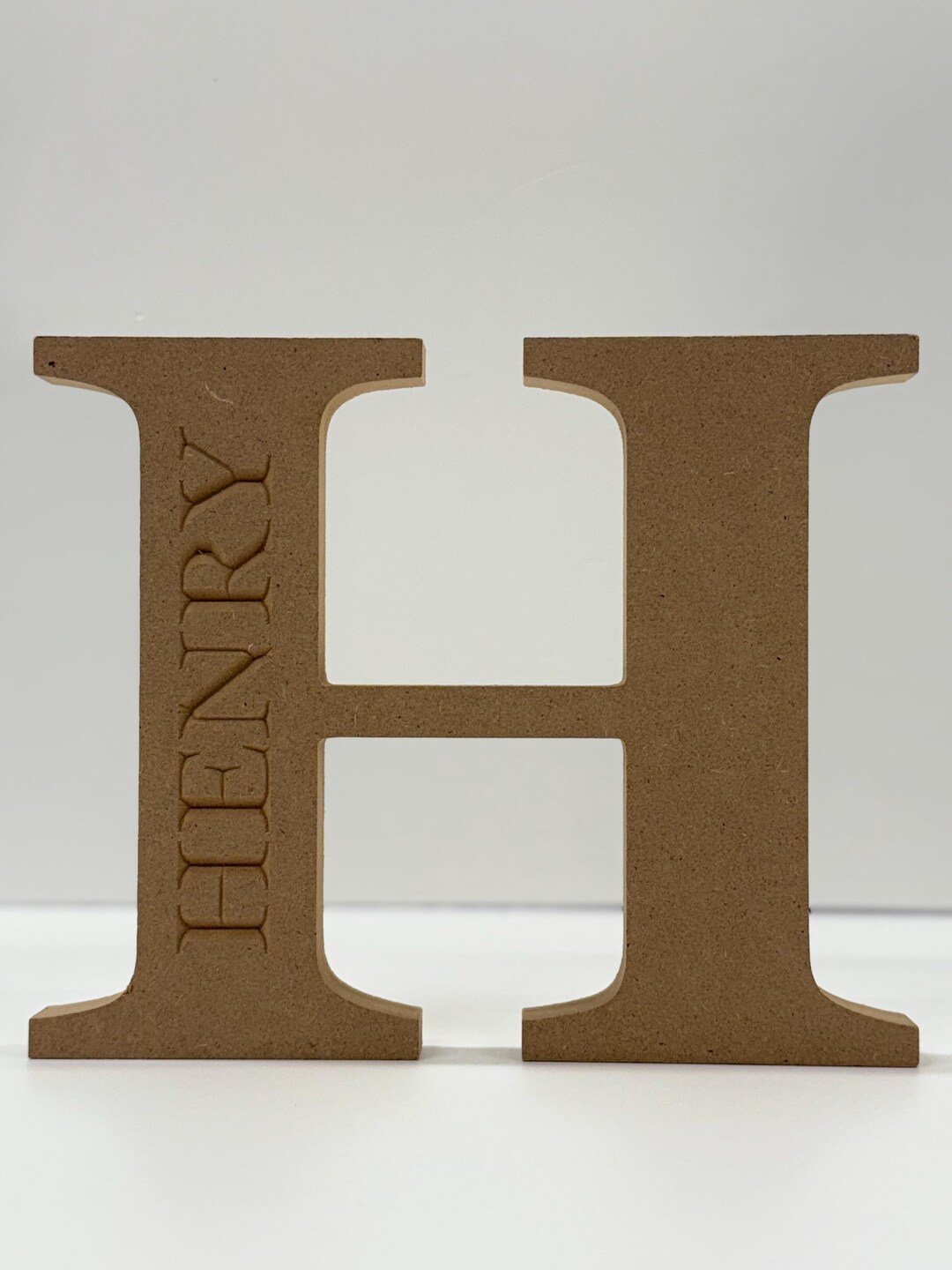 Engraved Personalised Wooden Letters - Blank MDF Letters - 200mm MDF ...
