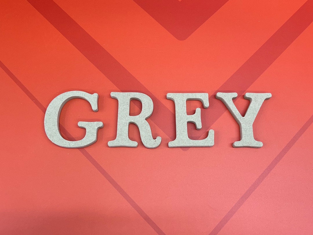 9mm Thick Toybox Letters, Letters for Toy Box, Craft Letters, MDF ...