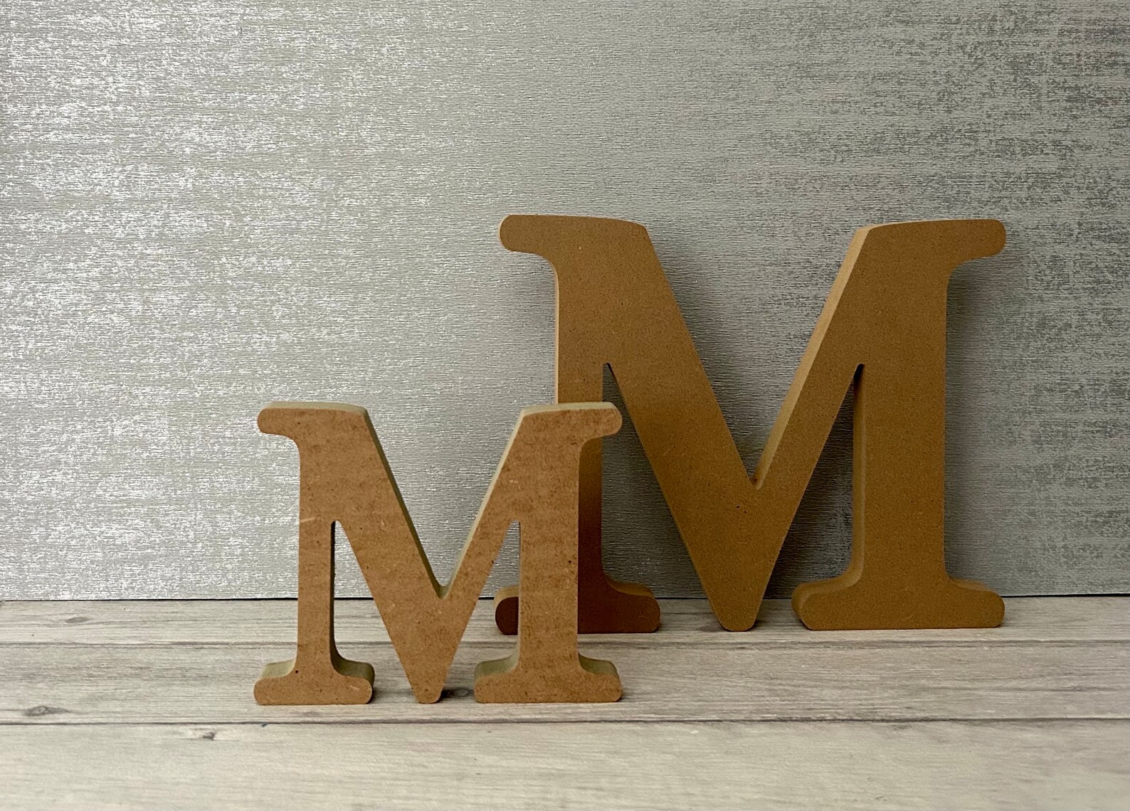 Freestanding Capital MDF Letters - Blank MDF Letters - Blank Letters ...